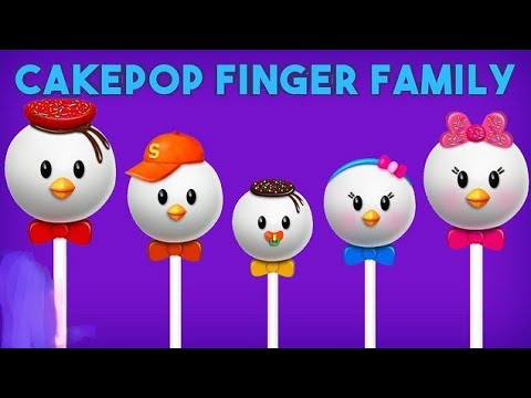 Finger Family Collection | Cake Pop Finger Family + 9 more Finger ...