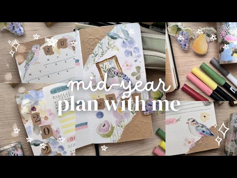 mid-year reset 🦜 july 2026 bullet journal setup