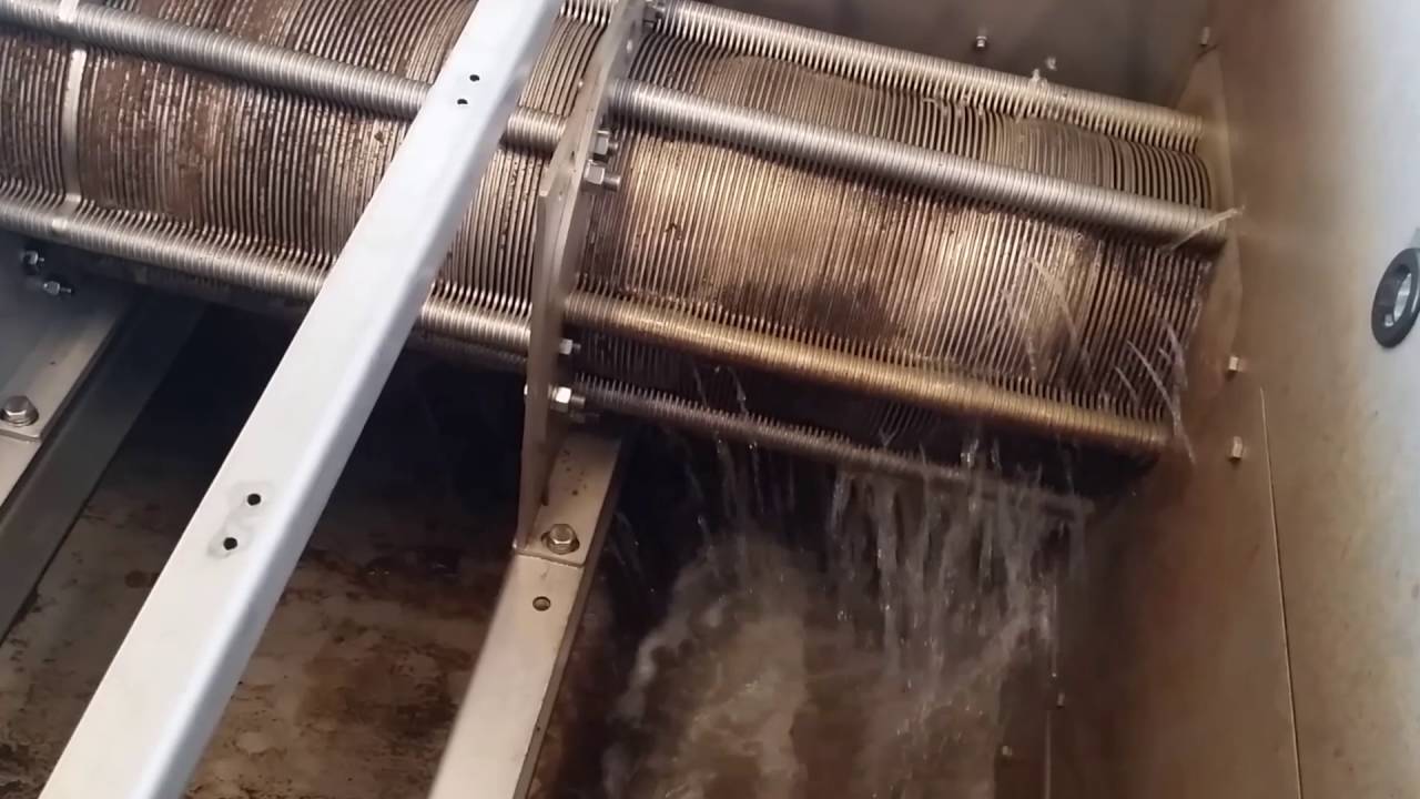 PWTech Volute Dewatering Press Filtrate - YouTube