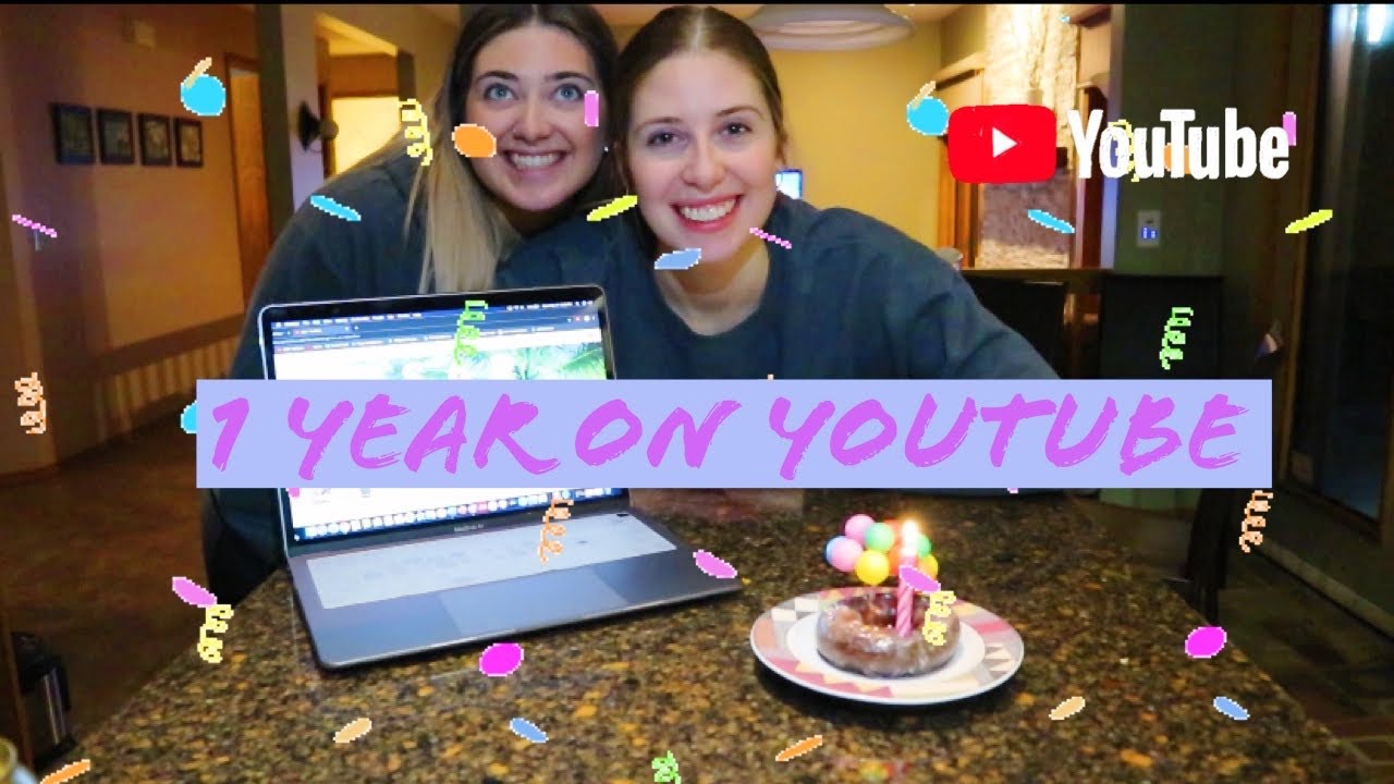 1 YEAR ON YOUTUBE! BIRTHDAY PARTY FOR MY CHANNEL! - YouTube