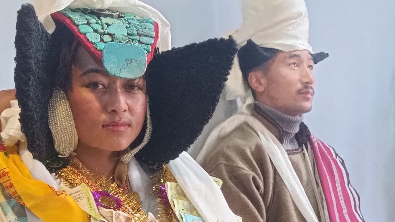 bakston ceremony 1st part, thinlas chosdup udmaru, stanzin angmo sakti ...