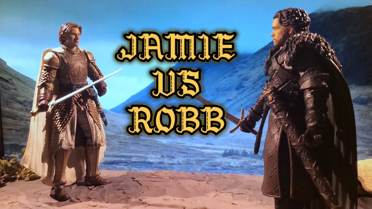 What if Robb Stark had fought with Jamie Lannister? stop motion # ...