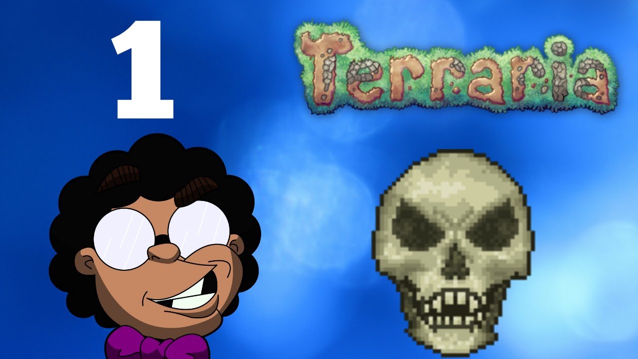 help i dug a death pit under spawn | Terraria MP Part 1 - YouTube