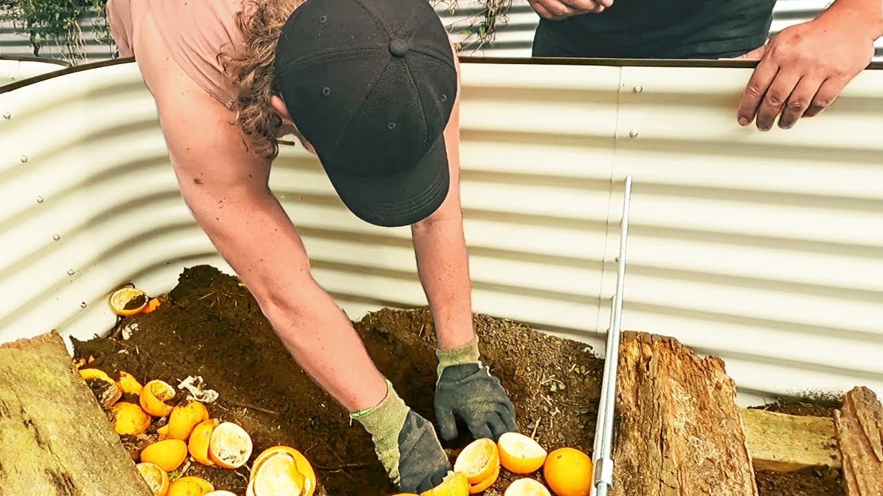 Things You Can BURY in a Raised Garden Bed - YouTube