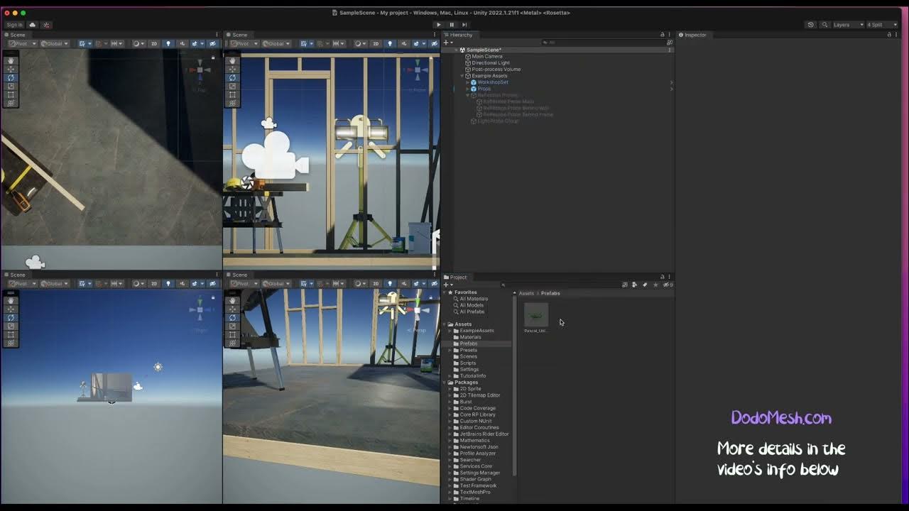 06.Creating a Neutral Rigged Model Prefab In Unity - YouTube