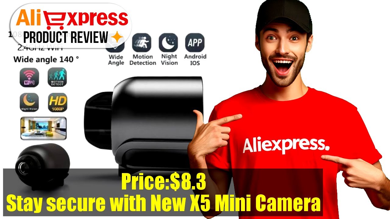 Must-Have Wireless Surveillance Camera! Incredible New X5 Mini Camera ...
