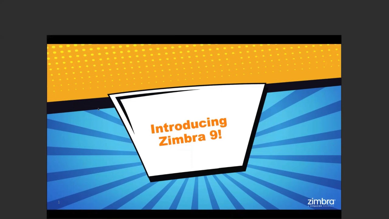 Zimbra 9 | Discover Zimbra 9's Superpowers with CoLoCity - YouTube