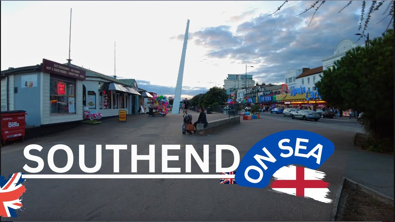 Cool evening in Southend on sea | Best Fish and chips - YouTube