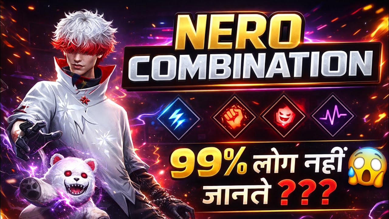 NERO CHARACTER COMBINATION | NERO CHARACTER ABILITY | NERO CHARACTER ...