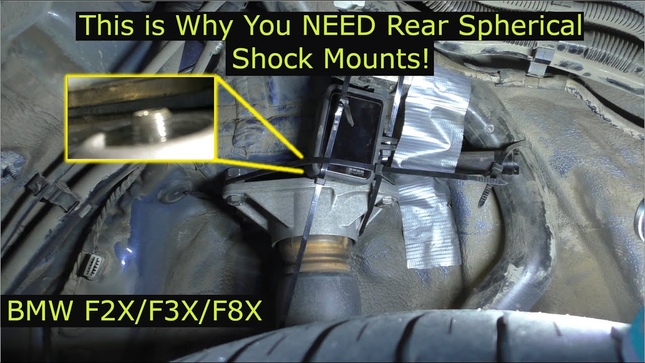 This is Why Your BMW NEEDS Rear Spherical Top Mounts! - YouTube