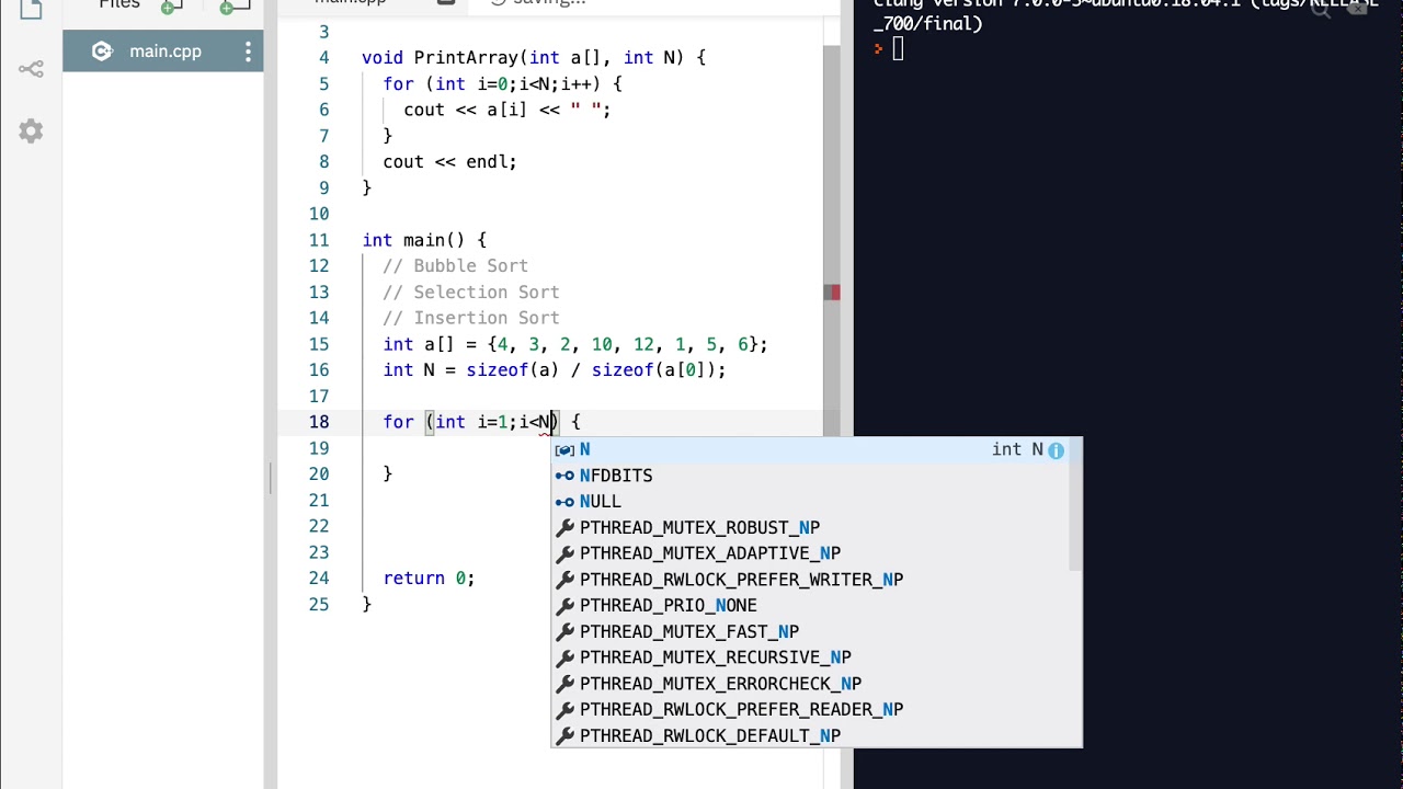 Coding Kickstarter (Ep20): Sorting, Insertion Sort - YouTube