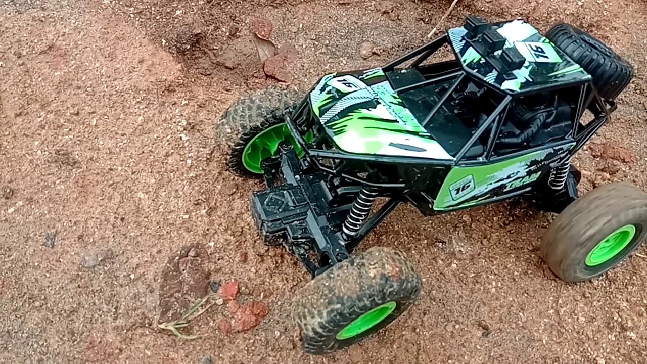 Rock climbing car unboxing and playing - YouTube