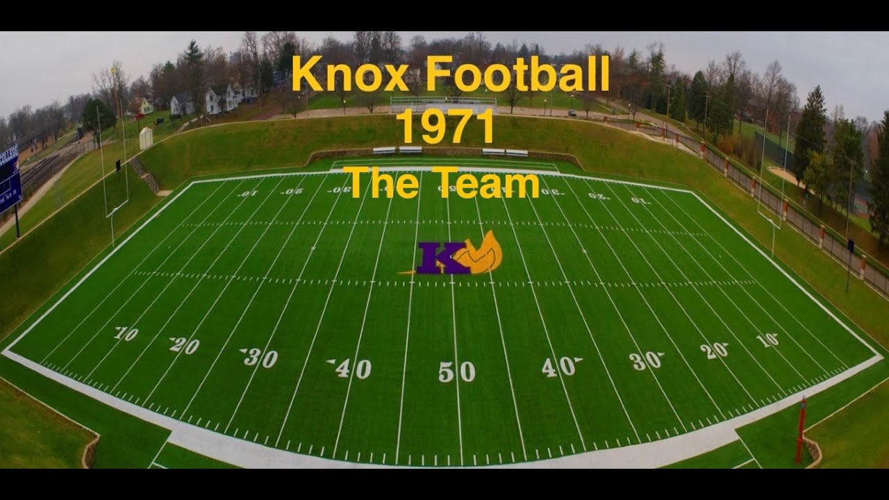 1971 Knox College Football - The Team