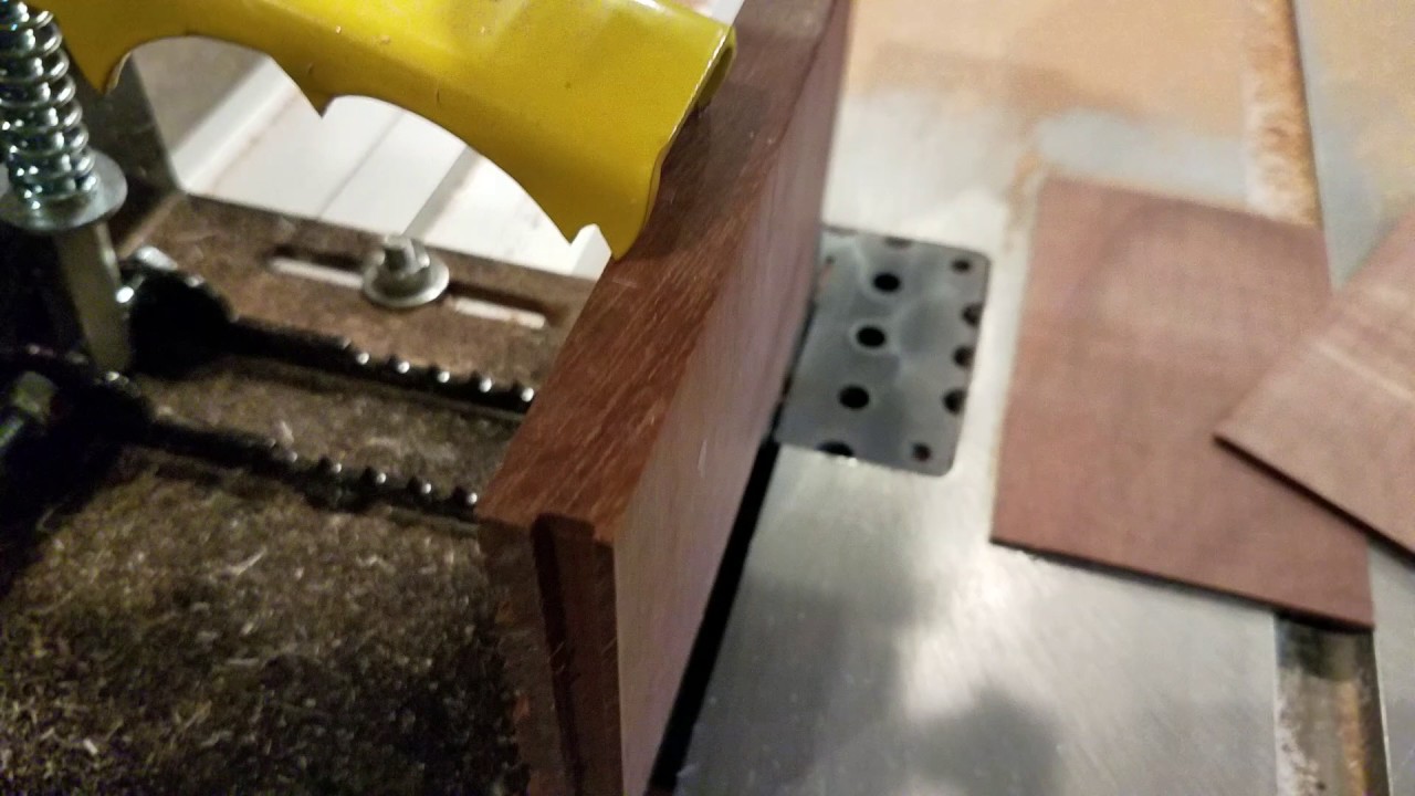 Testing out the new little ripper for the bandsaw - YouTube