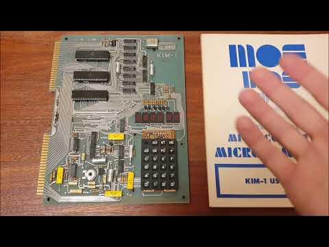 Commodore KIM-1 MicroComputer MOS Technology [Italiano] - YouTube