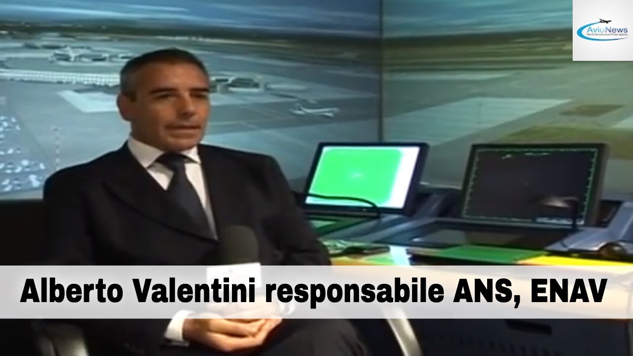 Alberto Valentini responsabile ANS, ENAV - YouTube
