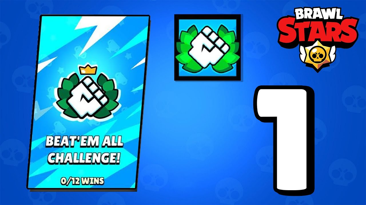 Brawl Stars Beat'em all Challenge - Gameplay Walkthrough 1 - YouTube