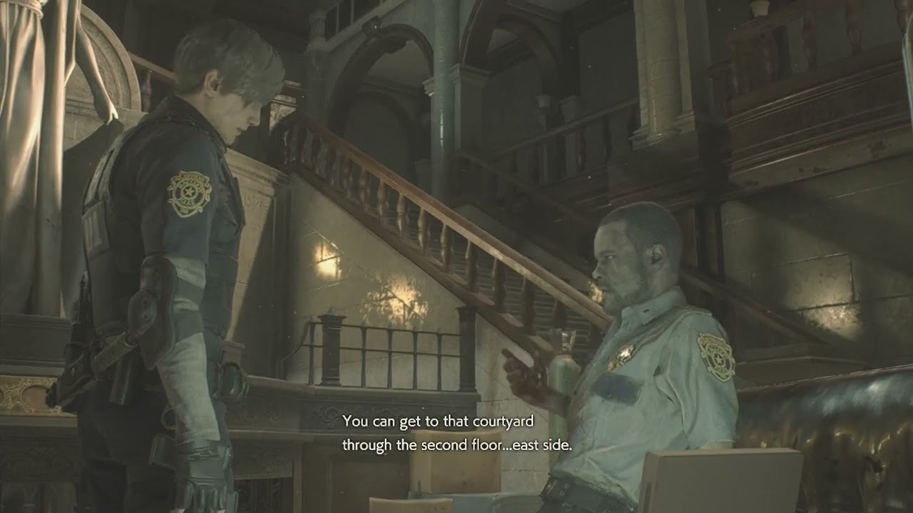 All Talk with Marvin Branagh in the game (Completely Cutscenes ...