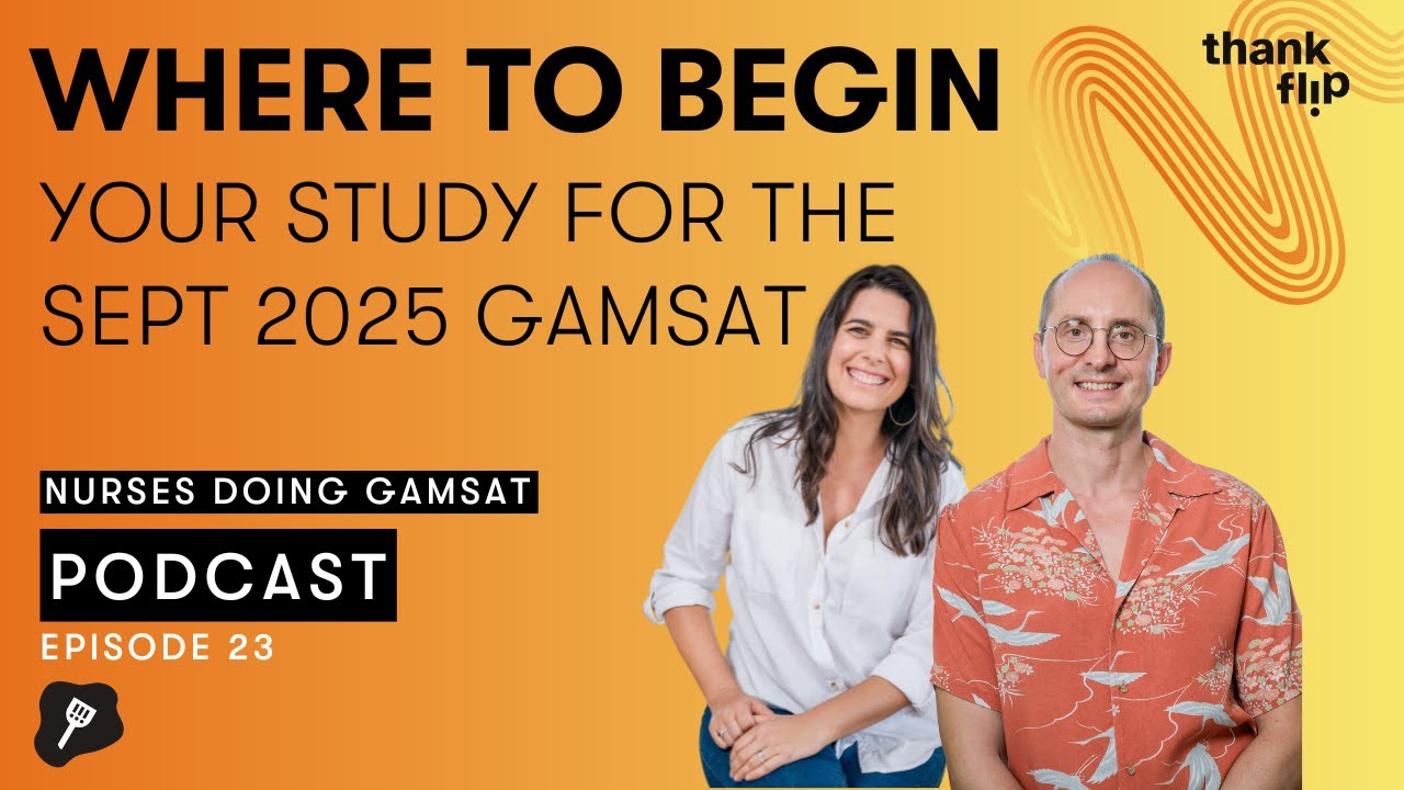 Where Do I Begin My GAMSAT Study? - YouTube