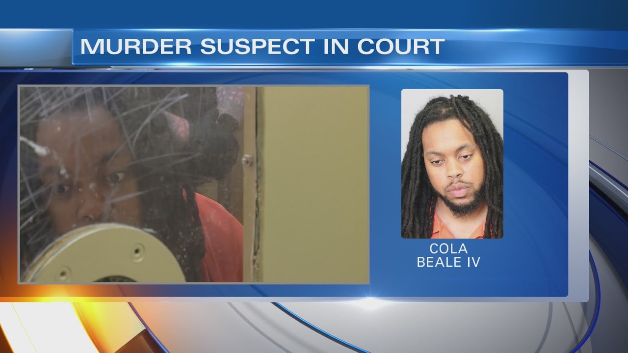 Murder suspect Cola Beale IV has court hearing in Norfolk - YouTube