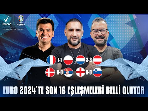 Canlı 🔴 Fransa - Polonya | Hollanda - Avusturya | Danimarka - Sırbistan | İngiltere - Slovenya