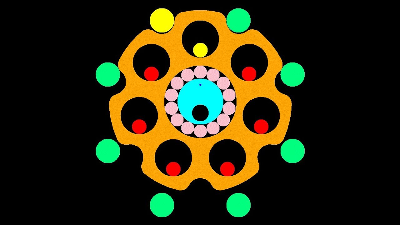 Cycloidal Gear Drive with All Arc Teeth - YouTube