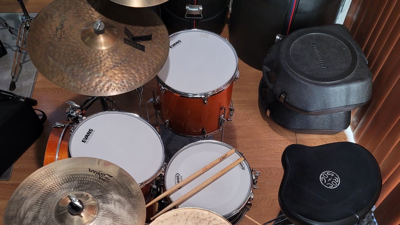 Black Cow - Steely Dan. Drum Cover. Yamaha Stage Custom Birch "Bop ...