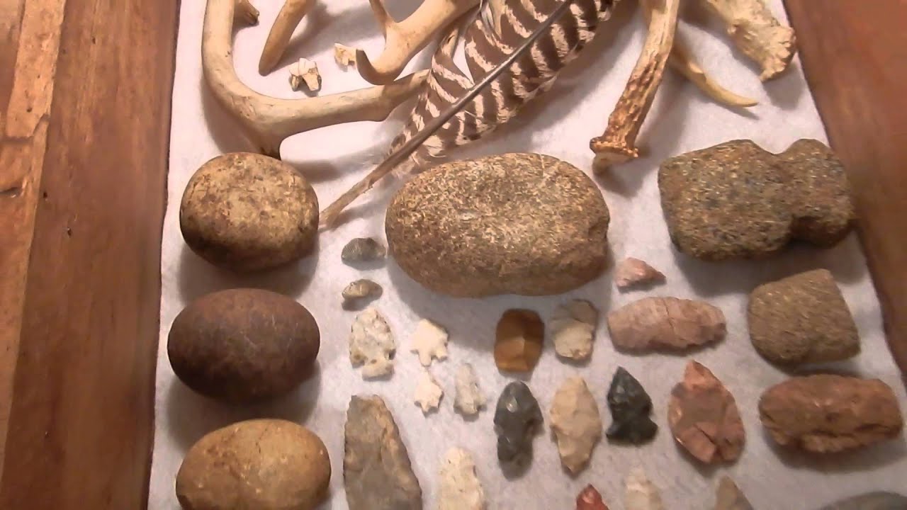 Homemade end table artifact case. - YouTube