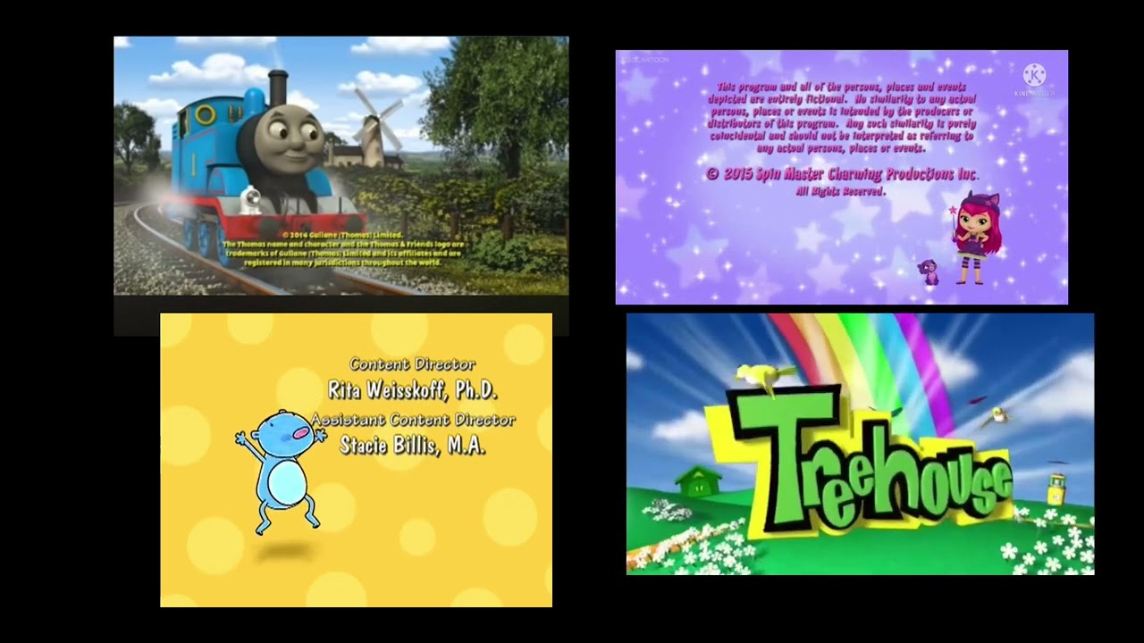 Thomas and Friends, Toopy and Binoo, Pinky Dinky Doo, Zigby and Little ...