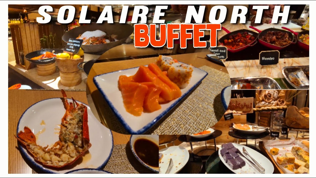 Solaire Resort North - Fresh Buffet - YouTube