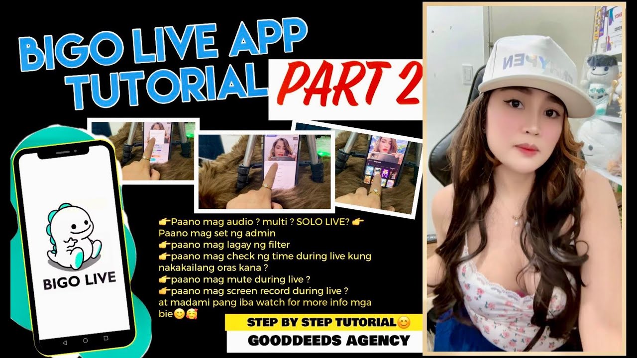 BIGO LIVE APP TUTORIAL PART 2 | JENNY OLIMBA - YouTube