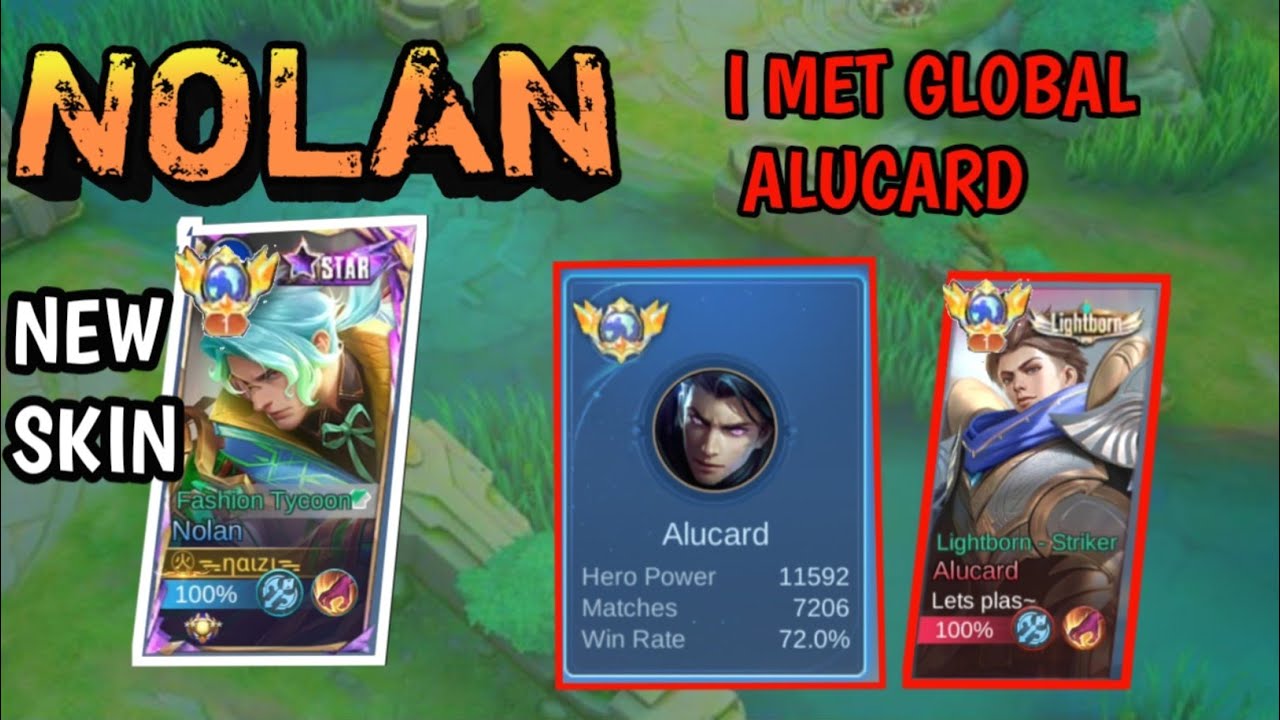 I USED NOLAN STARLIGHT SKIN Fashion tycoon and I MET TOP GLOBAL ALUCARD ...
