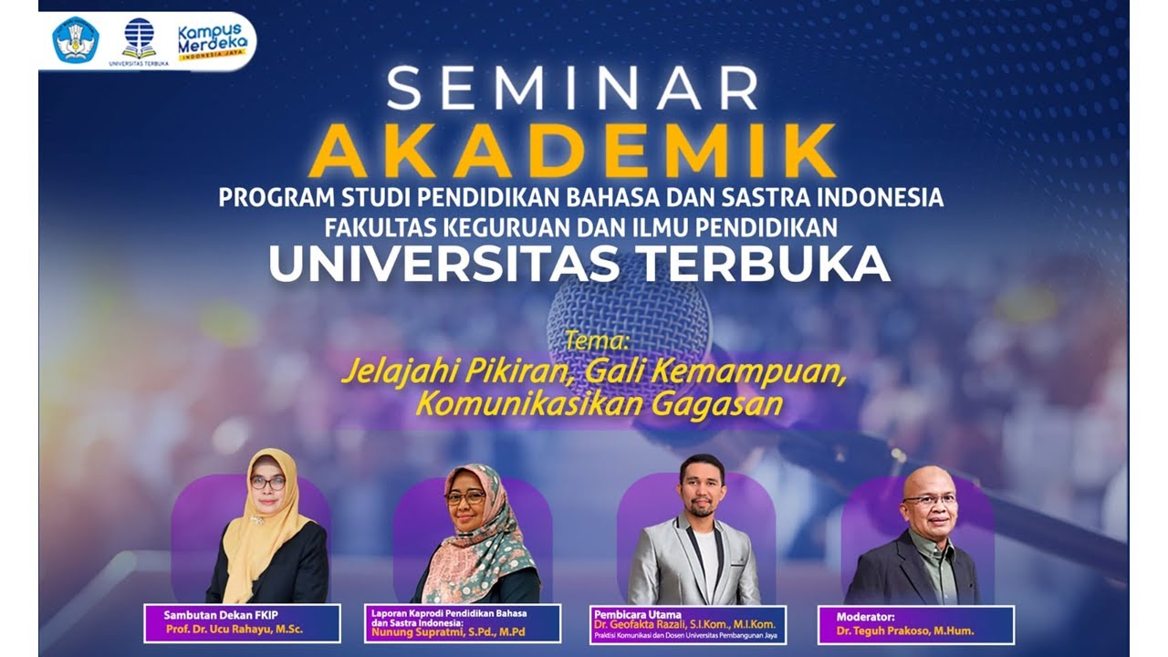Seminar Akademik PBIN 2023: "Jelajahi Pikiran, Gali Kemampuan ...