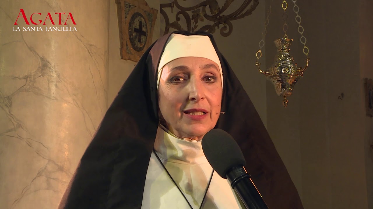 Agata La Santa Fanciulla│Barbara Gallo (madre superiora Badia) - YouTube