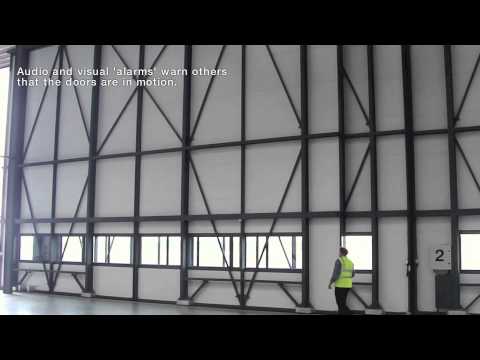 REIDsteel Hangar Door Video - YouTube