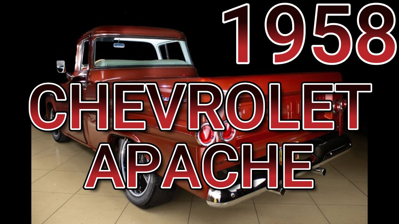 '58 CHEVY APACHE 3100 FLEET SIDE PICKUP - YouTube