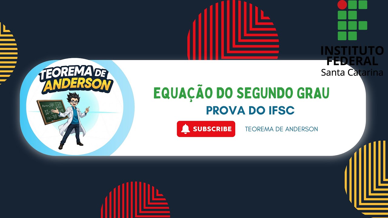 IFSC 2024: Equação do Segundo Grau - Resolução de Questão Passo a Passo ...