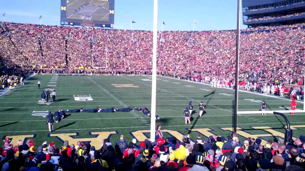 O-H-I-O chant vs Michigan Nov 30, 2013 - YouTube