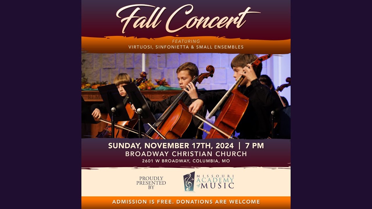 Missouri Academy of Music Fall Concert 2024 (11/17/24) - YouTube