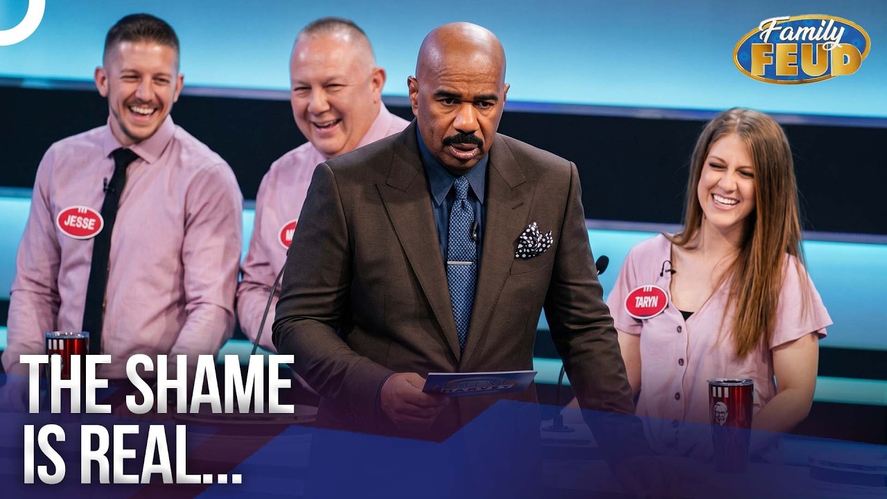 When Family Feud Logic Goes WAY TOO FAR! | Family Feud Classics - YouTube
