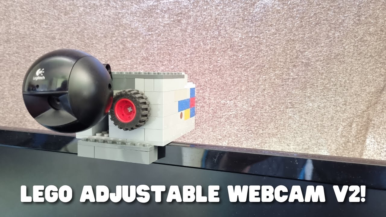 Lego adjustable webcam V2 - YouTube