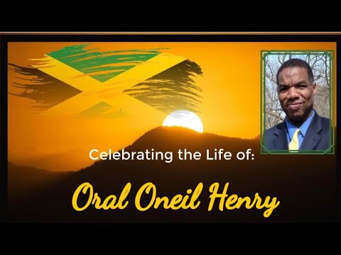 Celebrating the Life of Oral Oneil Henry| Pastor Donald C. Francis| Sun ...