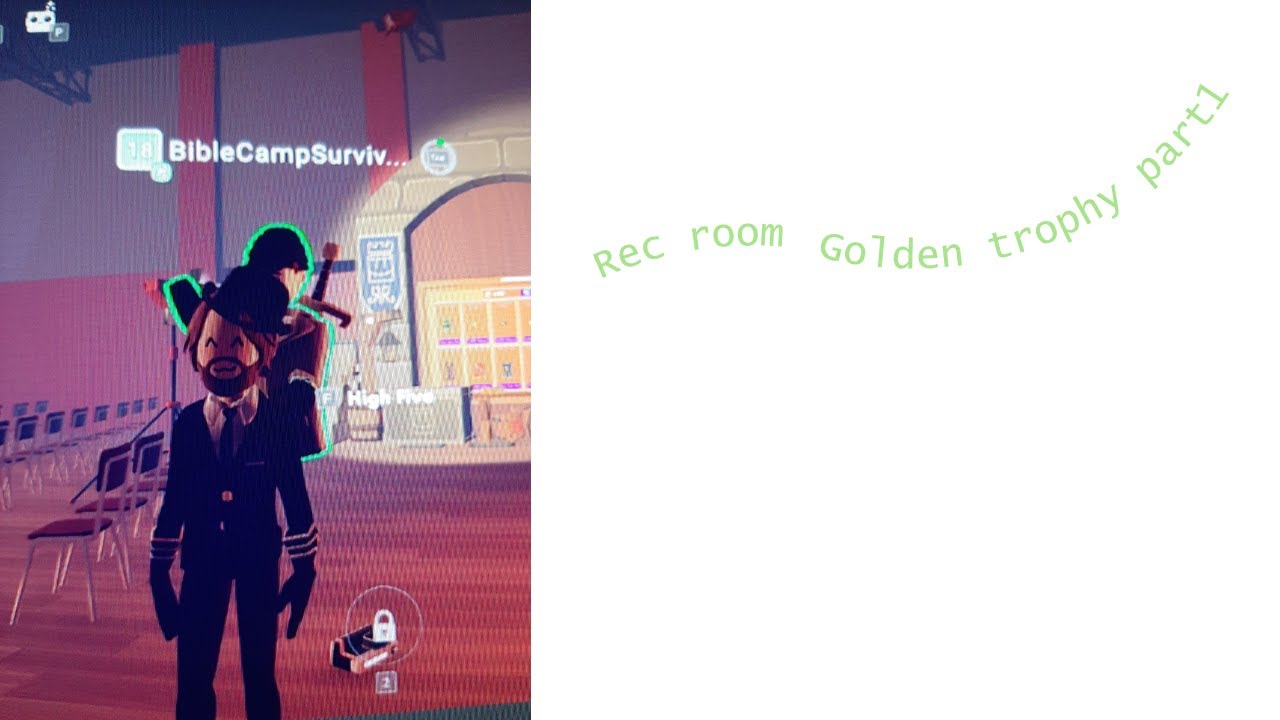 Rec room Golden trophy part 1 - YouTube