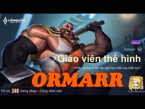 Giáo viên thể hình Ormarr Liên quân mobile HUỲNH QUỐC BẢO - YouTube