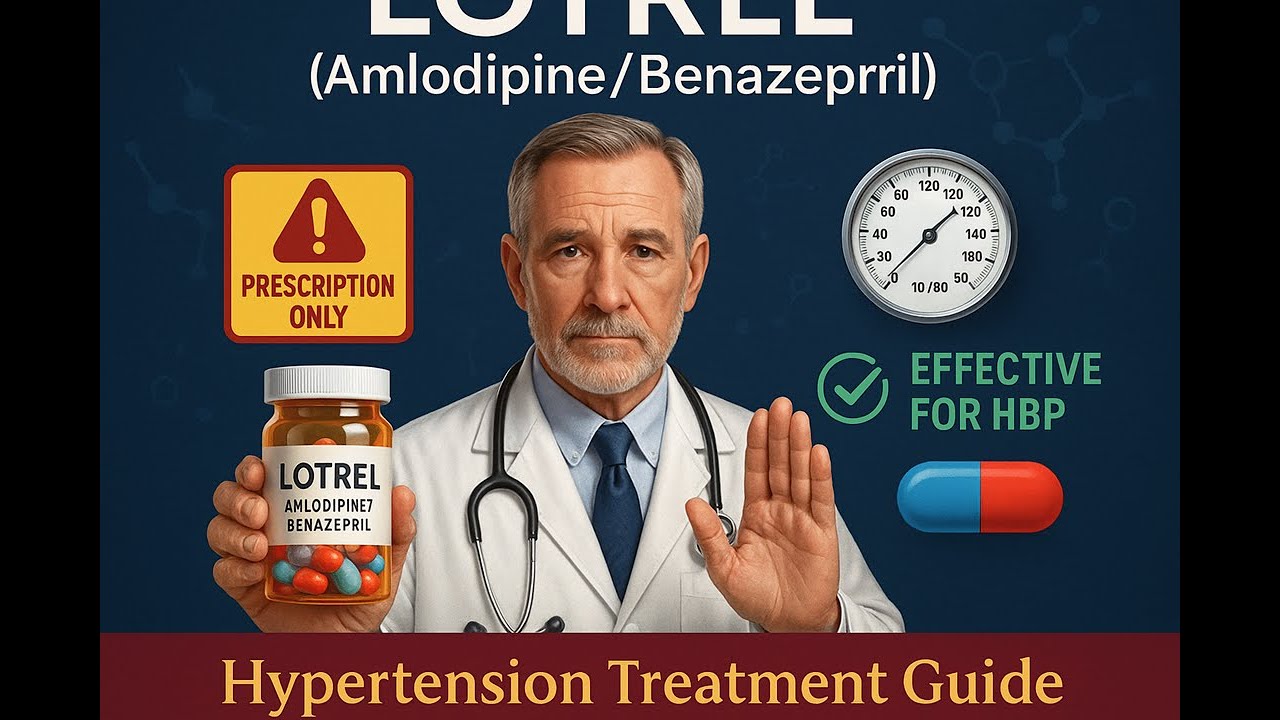 Lotrel (Amlodipine/Benazepril) Explained: What You MUST Know About This ...