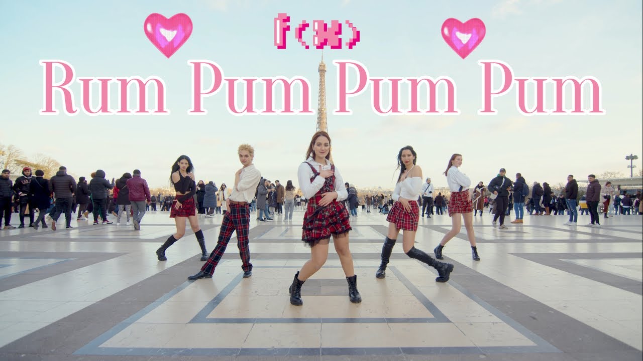 [ONE SHOT-KPOP IN PUBLIC PARIS] f(x) (에프엑스)-Rum Pum Pum Pum(첫 사랑니 ...
