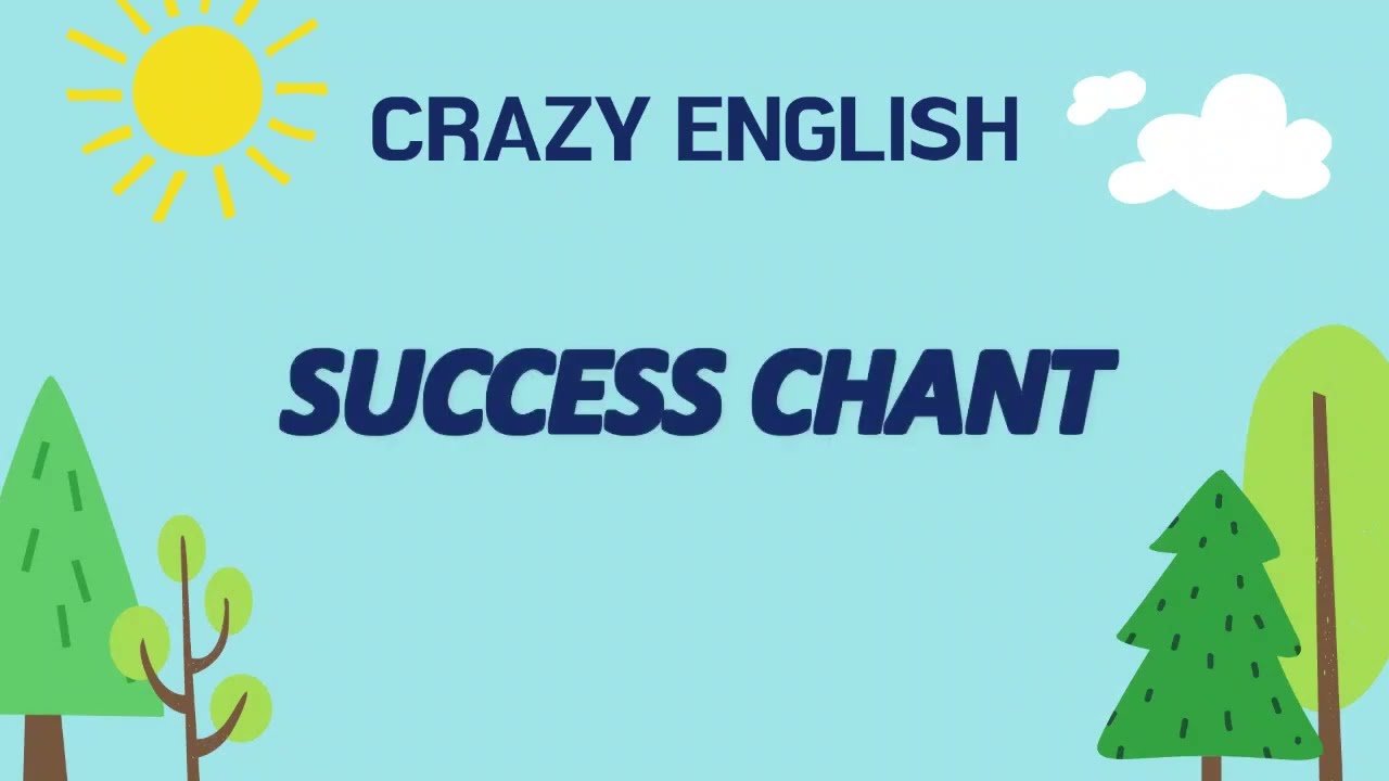 Success Chant - Crazy English - YouTube