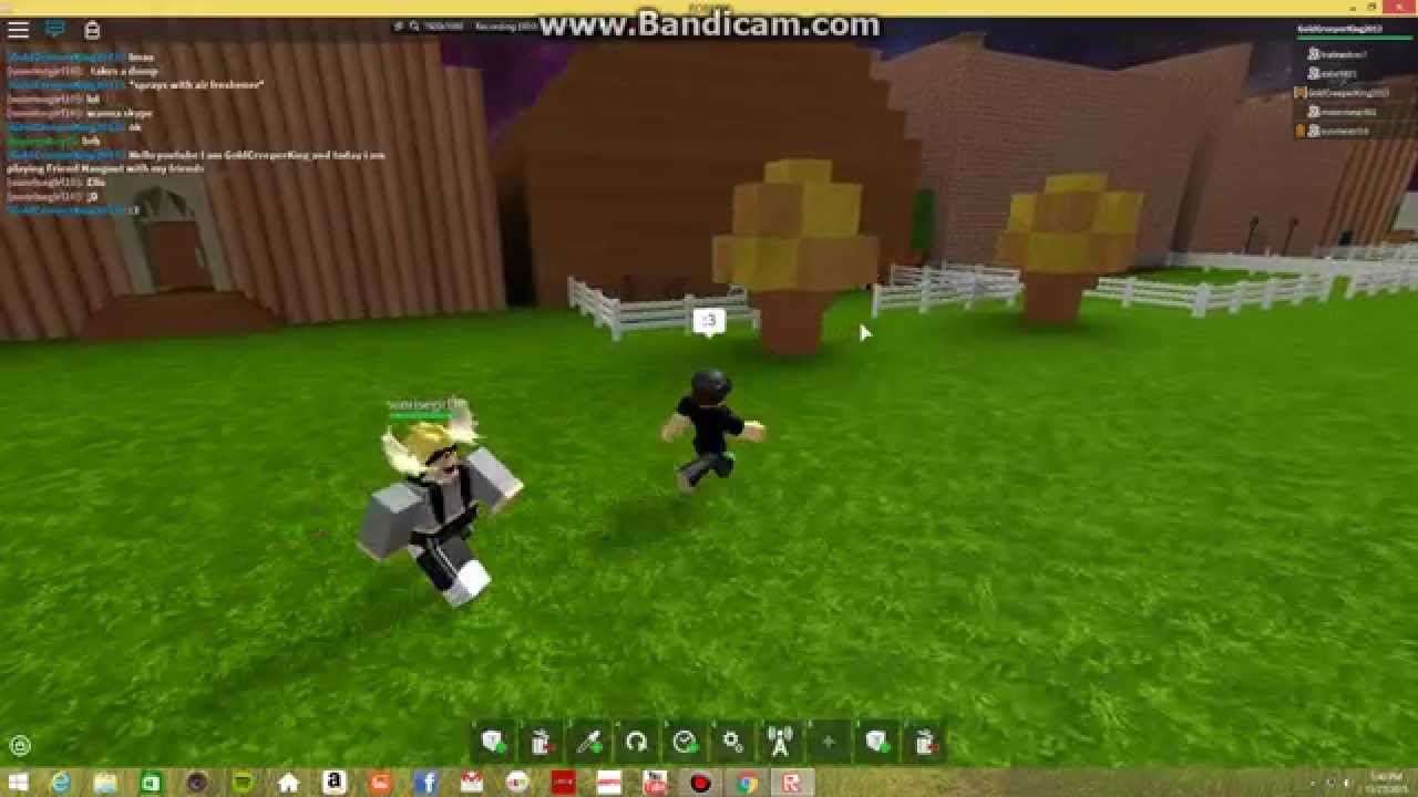 ROBLOX - Friend Hangout w/ friends - YouTube