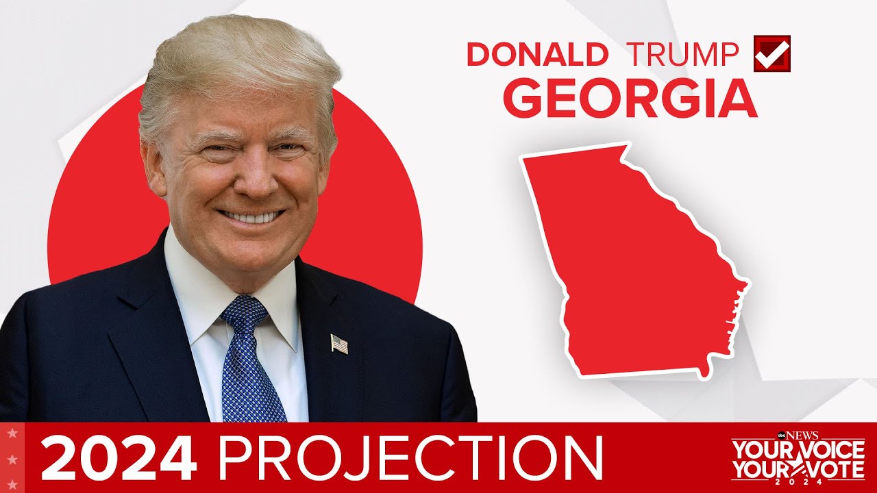 2024 Election: Donald Trump projected to win Georgia - YouTube