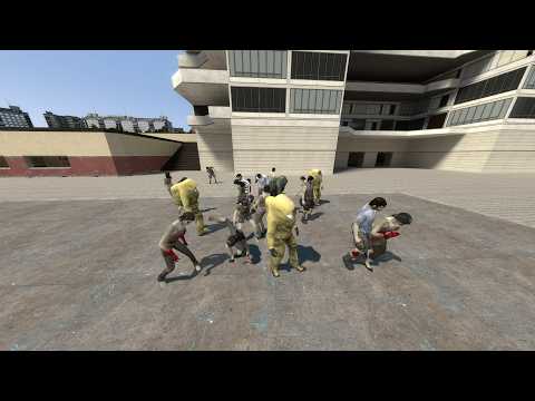 Left 4 Dead Common Infected on Garry's Mod work in progress showcase 3
